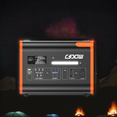 Cina Centrale elettrica portatile pieghevole da 2000W Fornitore solare con ricarica wireless da 15W in vendita