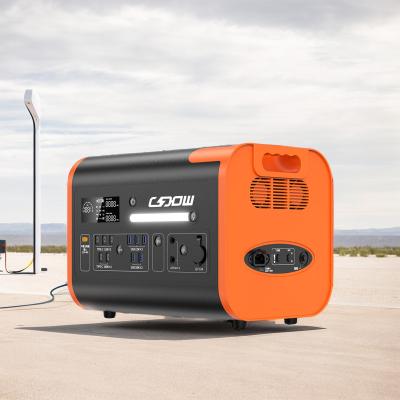 中国 大容量 2000W 携帯充電用の二方向速充電太陽光発電機 販売のため
