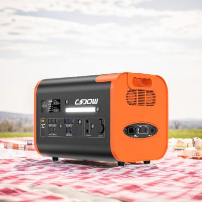 中国 携帯電源ステーション 110V 230V 50Hz 60Hz テープディスプレイとワイヤレス充電 15W 販売のため