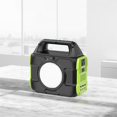China Estação de energia portátil 200W Litio AC DC Bateria de saída USB Gerador de energia solar à venda