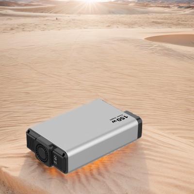 China Reciclável 150W AC Socket Modificado Wave Backup Bateria de alimentação Estação de energia portátil à venda