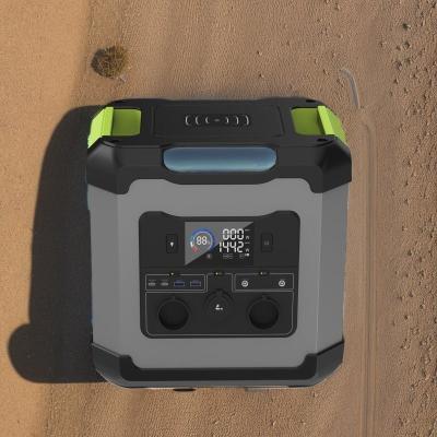 Cina Alta Potenza Potenza mobile Super veloce 2000W Stazione di accumulo di energia USB2 Uscita 5V/4.5A in vendita
