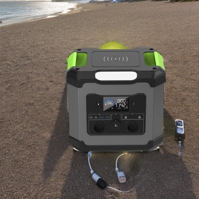 Cina Caricabatterie solari mobili elettriche da 1500W per emergenza e soluzione di centrale elettrica portatile in vendita