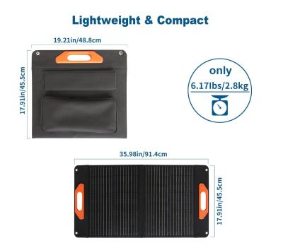 Cina 60W 100W 200W Modulo solare tutto nero con silicio monocristallino in vendita