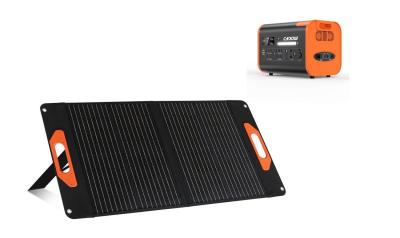 Cina 60W 100W 200W Modulo solare tutto nero con silicio monocristallino in vendita