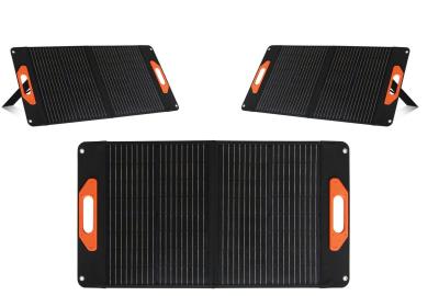 Cina pannelli solari monocristallini di silicio a 100W caliente dimensione aperta 169.8 * 43.1 * 3.2cm / 66.9 * 17 * 1.3in in vendita