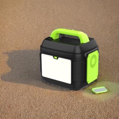 Cina 220V 600W 300W 2200W Centrale elettrica mobile per campeggio con pannelli solari e luci a LED in vendita
