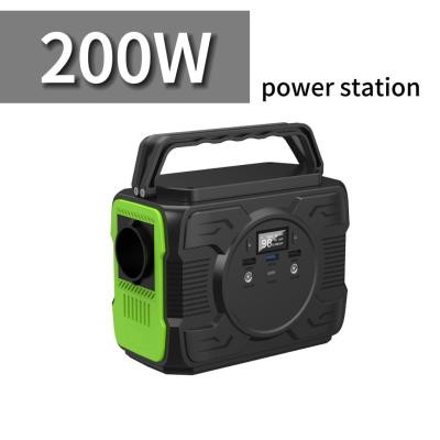 Cina Centrale elettrica portatile da 200W con batteria al litio ternario e luce a LED da 4W per la caccia in vendita