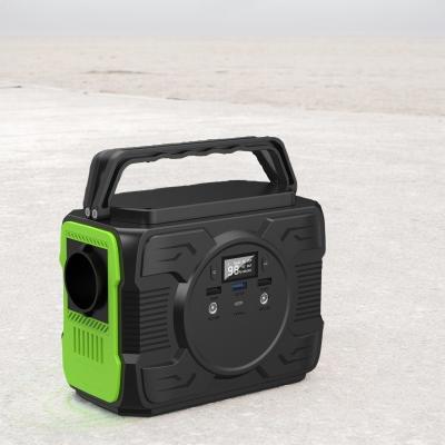 Cina Batteria al litio esterna da 300W Generatore solare ricaricabile AC DC Tipo-C Batteria di riserva di potenza di emergenza Stazione solare portatile in vendita