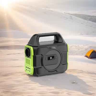 Cina 300W AC DC Dual USB Tipo C di ricarica Stazione elettrica mobile portatile per generatore solare in vendita