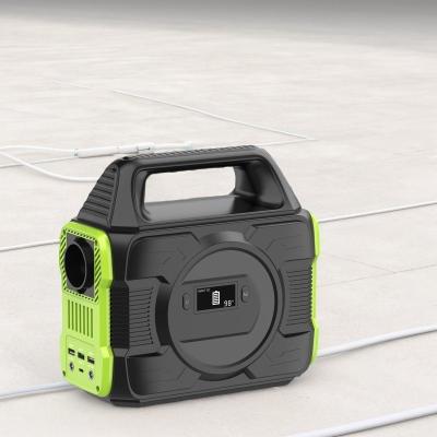 Cina 300W AC DC Dual USB Tipo C di ricarica Stazione elettrica mobile portatile per generatore solare in vendita