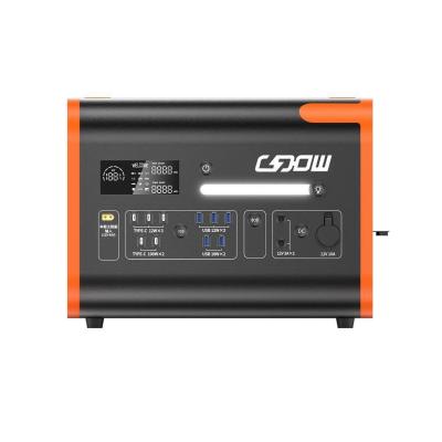China 2200W Constante stroomuitgang LiFePO4 Zonnecentrale met een aandrijfkapaciteit van 4000W Te koop