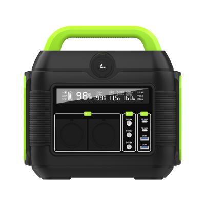 Cina OEM/ODM 600W Camping Mobile Power Indoor Emergency Power Station Generatore solare Invertitore incorporato in vendita