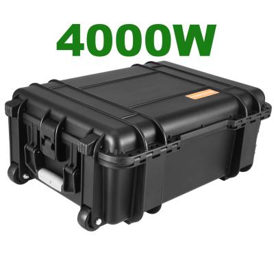Cina Banca di energia solare per campeggio all'aperto 500W 4000W 2000W 3000W con caricabatterie al litio 110V/220V in vendita