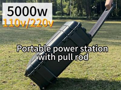 Cina 3000W 4000W 5000W Portatile generatore solare Power Bank per tutte le prese 6-7h Tempo di ricarica in vendita