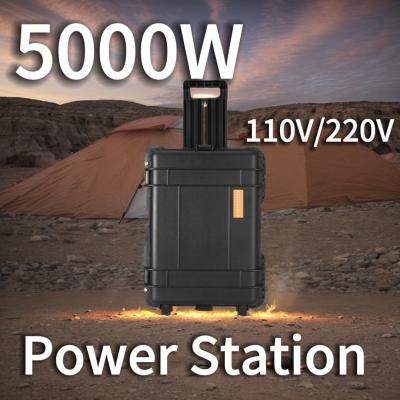 Cina LT-50 Fornitore di energia solare Centrale elettrica portatile da 5000 W con alluminio ABS in vendita