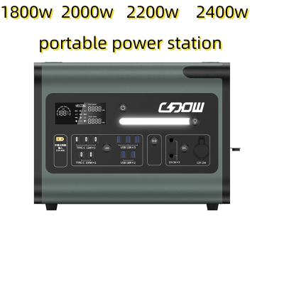 Cina Stazione di energia solare 220V uscita corrente alternata alimentazione portatile nero uscita frequenza 50/60Hz in vendita