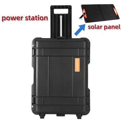 China All AC Output Socket USB/Type-C 18W Max 3000W zonne-generator voor buiten en kamperen Te koop
