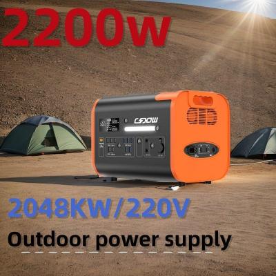 China Gerador solar portátil desligado da rede 600W/1000W/1800W/2200W AC 100V-120V/AC 220V-240V à venda