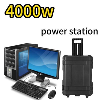China 3840wh Mobile Charging Bank LT-40 voor 4kw LiFePO4 Battery EV Car Mobile Power Station Te koop