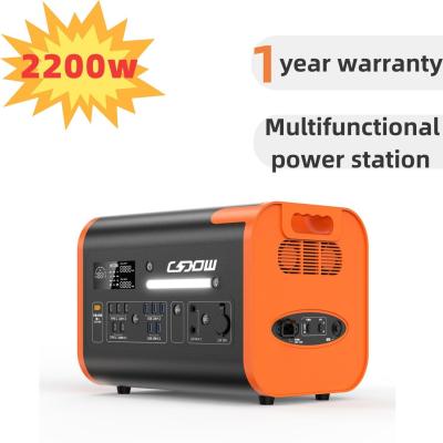 China OEM AC-uitgangsspanning 100V-120V/220V-240V Home Outdoor Solar Generator voor kamperen Te koop