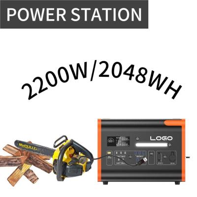 China 1500W draagbare mobiele generator Zonnecentrale Snel opladen Ononderbroken stroomvoorziening Te koop