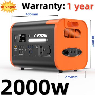 Cina 4400W di potenza massima Batteria portatile Stazione elettrica in standby e pannelli solari per l'energia in vendita