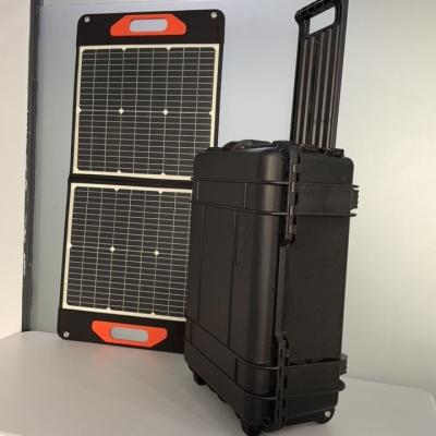 Cina Centrale solare portatile da 3000W ad alta potenza e grande capacità in nero in vendita