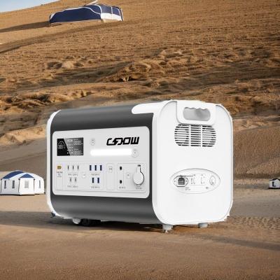 Cina Stazione elettrica portatile LiFePO4 ad alta potenza di 2200W per soluzioni principali e solari in vendita