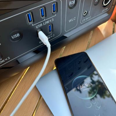Cina Stazione elettrica portatile LiFePO4 ad alta potenza di 2200W per soluzioni principali e solari in vendita