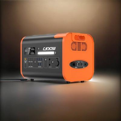 China LiFePO4 accu type 220V Uitgang Draagbare elektriciteitscentrale voor picknicken en noodgevallen Te koop