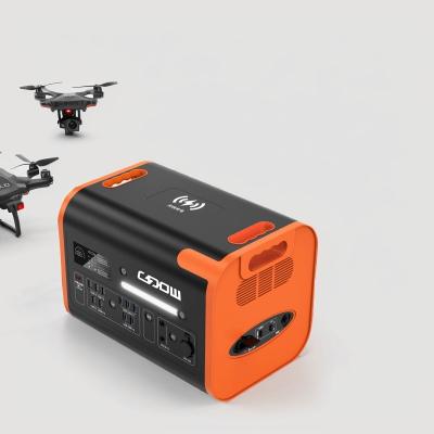 Cina Centrale elettrica portatile ad alta potenza con batteria LiFePO4 e doppia ricarica rapida 2200W in vendita
