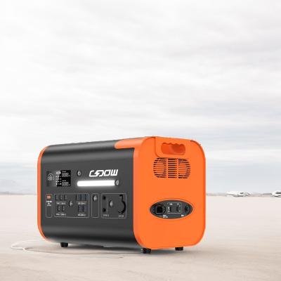 Cina Centrale elettrica portatile ad alta potenza con batteria LiFePO4 e doppia ricarica rapida 2200W in vendita