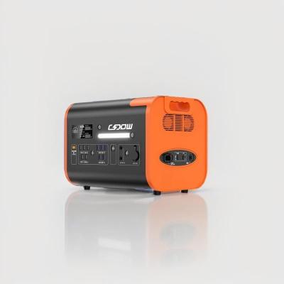 Cina Grado di ignifugio UL94V Centrale elettrica portatile di energia solare mobile Nero con arancione in vendita