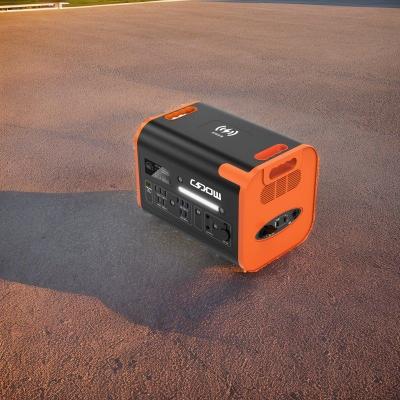 Cina Grado di ignifugio UL94V Centrale elettrica portatile di energia solare mobile Nero con arancione in vendita