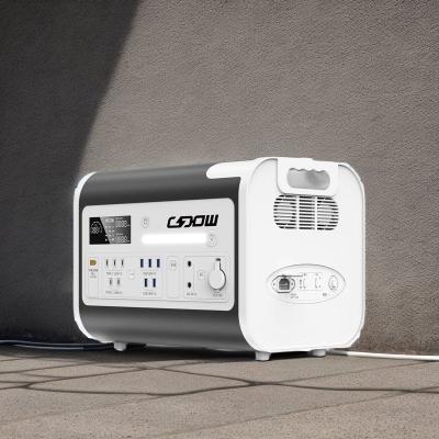 Cina Grado di ignifugio UL94V Centrale elettrica portatile di energia solare mobile Nero con arancione in vendita