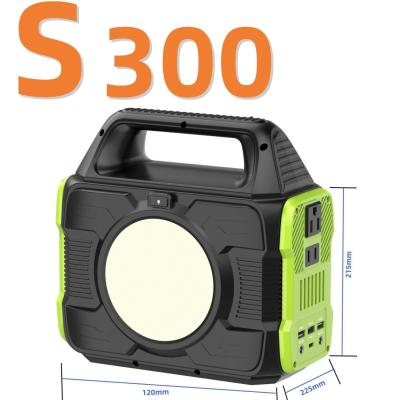 China 300W Mini Estação de Energia Portátil Poderosa e Personalizavel para backup de energia de emergência à venda