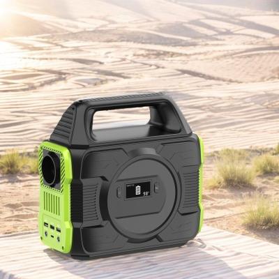 中国 MPPT 300W ミニ ポータブル リチウム バッテリー 家庭用電源バックアップシステム 販売のため