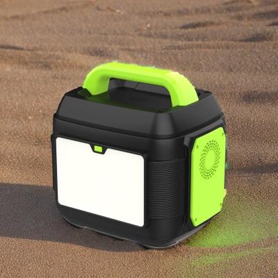 中国 576wh ソーラーインプット ポータブル発電所 600W 屋外キャンプ USB C型 DC AC出力 販売のため