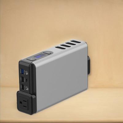 Cina 150W 115wh Generatore solare Camping Batteria al litio Emergenza Centrale elettrica portatile in vendita