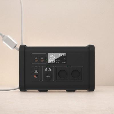 中国 ソーラーインプット 18V/6A マックス 多機能ポータブル発電所 700W キャンプ用 販売のため