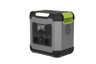 China 2000W carregamento rápido MPPT LiFePO4 Bateria Inverter All-in-One Off Grid Sistema solar com tomada de saída AC britânica à venda