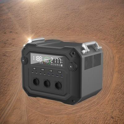 中国 Un38.3/MSDS 試験された太陽光発電機 2500W 2000W 3000W モバイル用携帯発電所 販売のため