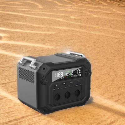 中国 Un38.3/MSDS 試験された太陽光発電機 2500W 2000W 3000W モバイル用携帯発電所 販売のため