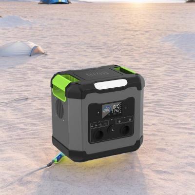 Cina Stazione di emergenza solare portatile 1500W con tensione di uscita AC 110/230V-50Hz/60Hz in vendita