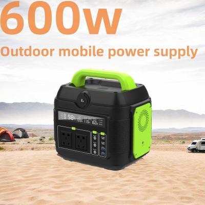 China 600W/160000mAh AC110V 220V gerador de central solar para armazenamento de energia ao ar livre em acampamentos à venda