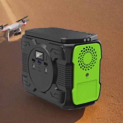 China 12V-16.8V/6A DC1 2 Uitgang 200W draagbare elektriciteitscentrale voor thuis noodopladen van mobiele telefoons en zuurstofgenerator Te koop