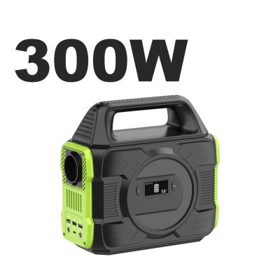 Cina Centrale elettrica portatile da 300W Polimero Batteria sicura di stoccaggio Caricabatterie solare in vendita