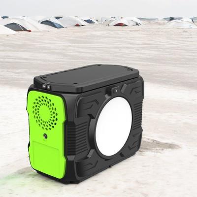 China Estação de armazenamento de energia solar portátil com saída AC de 200W e saída USB à venda