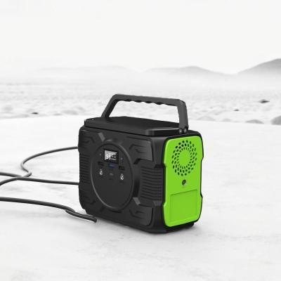 China Estação de armazenamento de energia solar portátil com saída AC de 200W e saída USB à venda